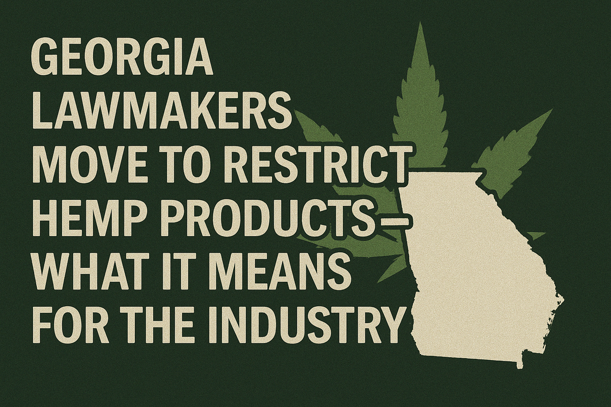 Georgia Lawmakers Move to Restrict Hemp Products – What It Means for t ...